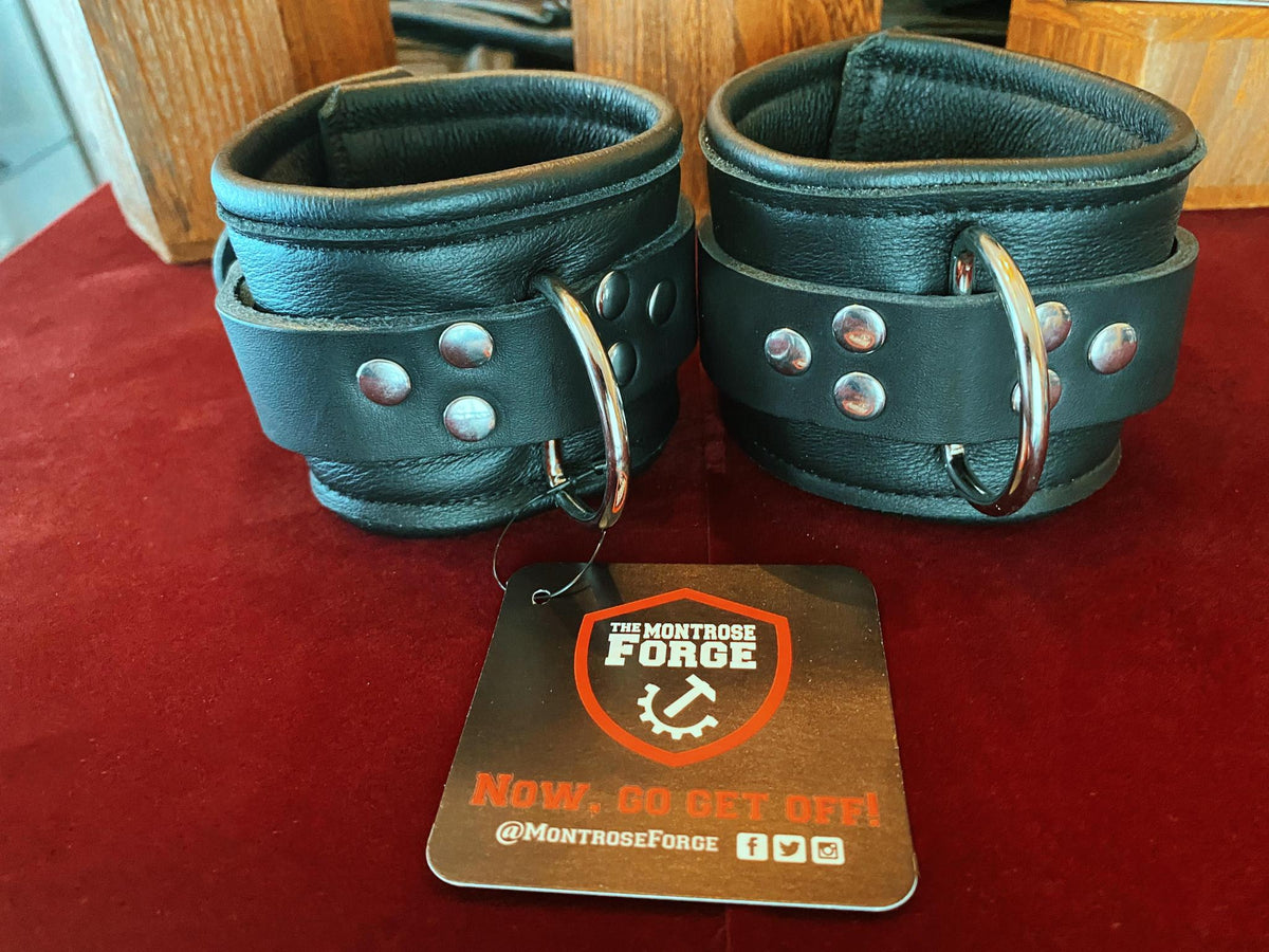 Locking Buckle Ankle Restraints - The Montrose Forge