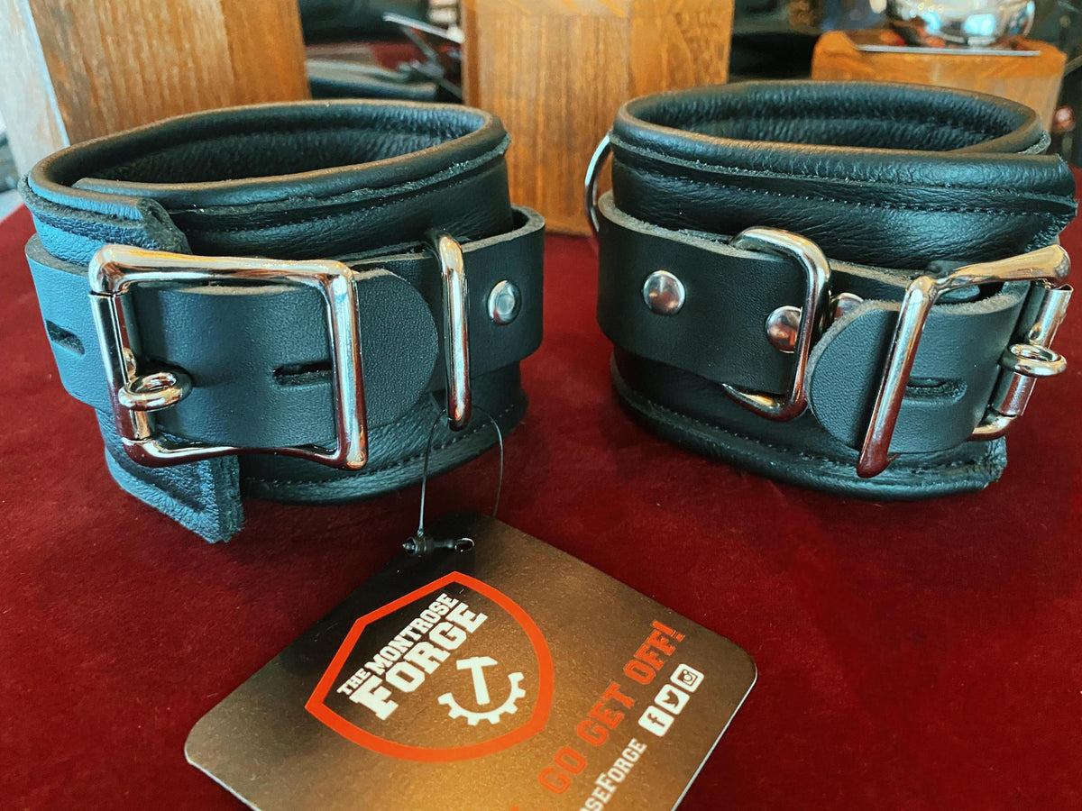 Locking Buckle Ankle Restraints - The Montrose Forge