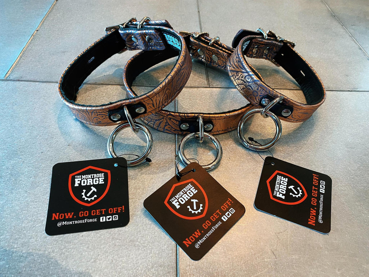 Locking Buckle Collar - Metallic - The Montrose Forge