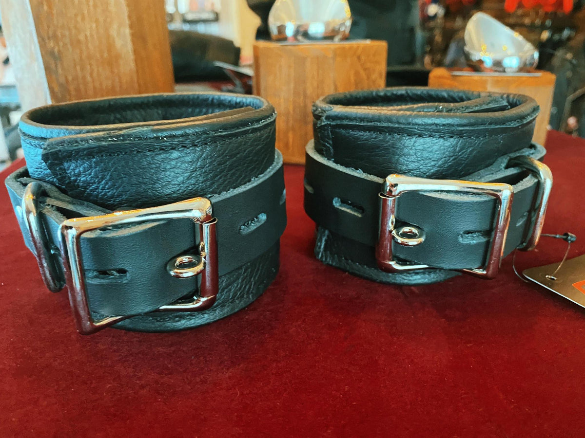 Locking Buckle Wrist Restraints - The Montrose Forge