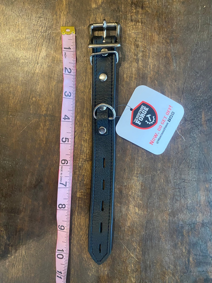 Thin Locking Buckle Wrist Restraints - The Montrose Forge