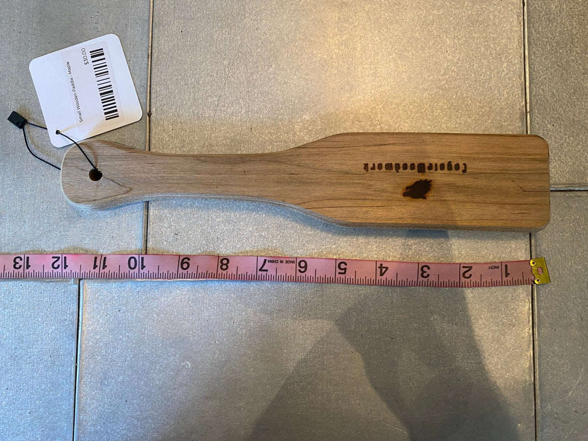 Small Wooden Paddle - Maple - Lilith’s Way – The Montrose Forge