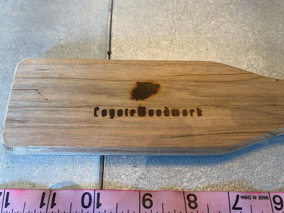 Small Wooden Paddle - Maple - Lilith’s Way – The Montrose Forge